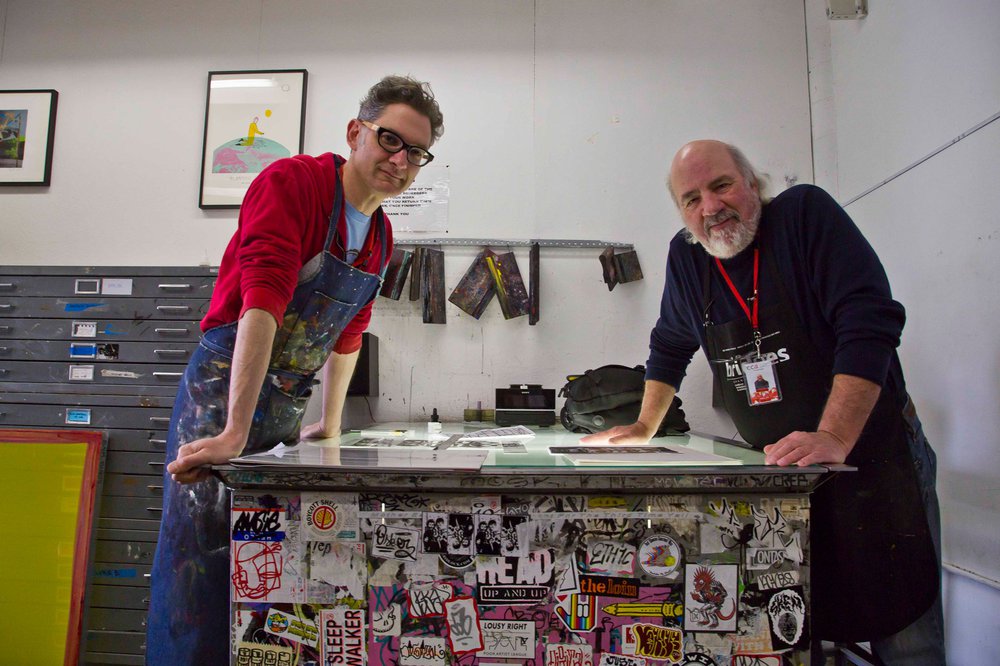 Michael Wertz and Thomas Wojak: Boldly merging words and images | CCA