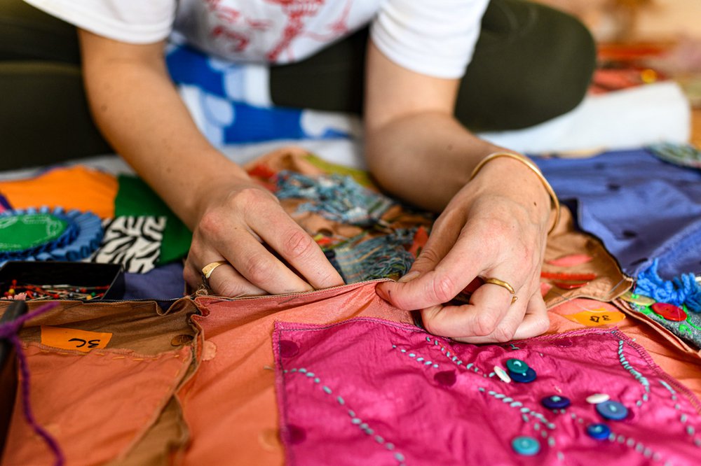 Sewing Connections: An alumnae women’s design collective and women from ...